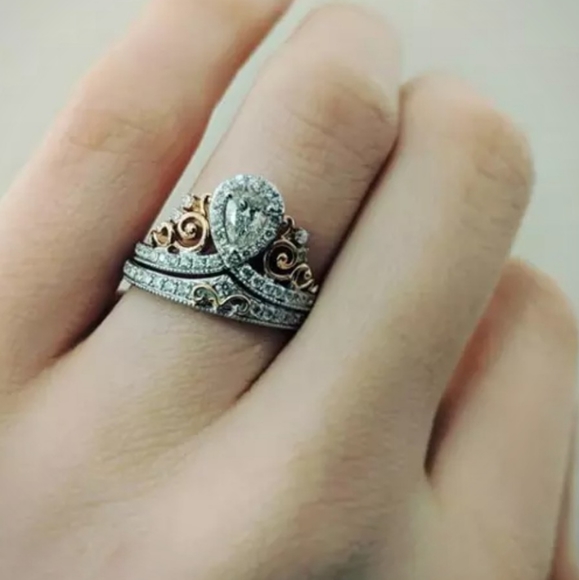Zales | Jewelry | Enchanted Disney Princess 78 Ct Tw Pearshaped Diamond ...